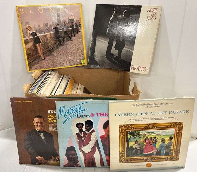 Over (50) vinyl music records - Albrecht Auction Service
