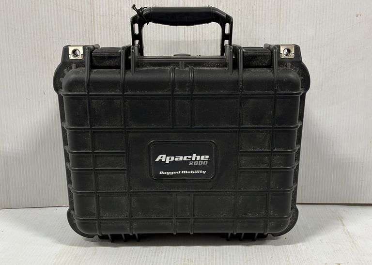 Apache 2800 4-Handgun range storage case, Pelican-style waterproof case ...