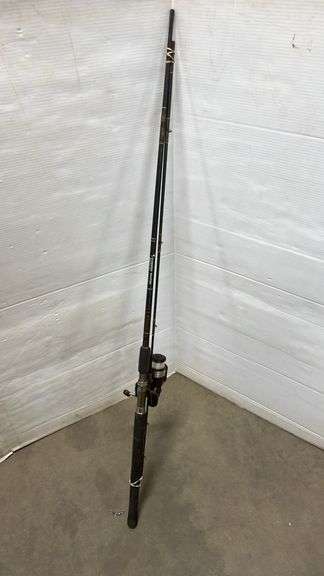 Browning open face rod and reel, fair; Daiwa sealine downrigger rod and ...