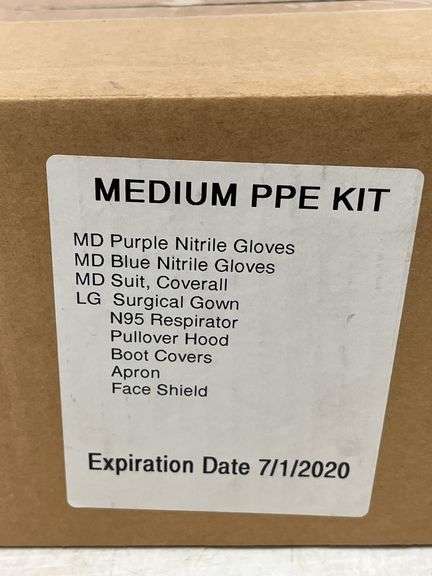 (2) Boxes of PPE kits, NIB - Albrecht Auction Service