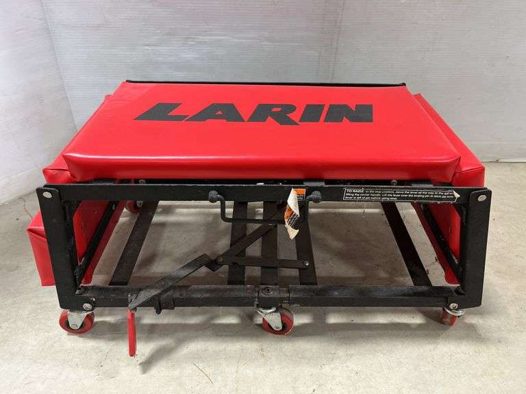 Larin creeper/seat combo, folded- 24"W - Albrecht Auction Service