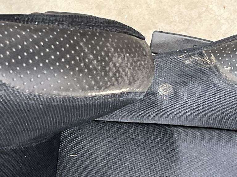 (2) Race car seats, 21"W, good - Albrecht Auction Service