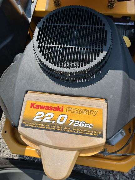 Cub Cadet RZT 50" zero-turn mower, (619 Hours), Kawasaki 22 HP engine ...