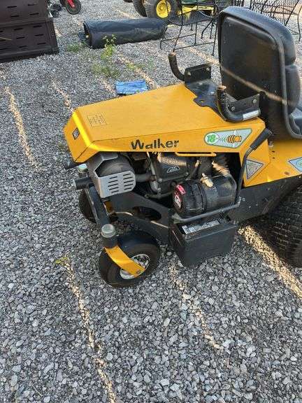 Walker riding mower, 56" deck, Kohler 18 HP engine, dual tail wheels ...