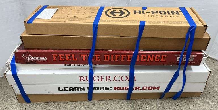 (7) Rifle Boxes - Albrecht Auction Service