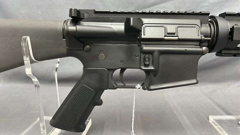 AR-15, DPMS Lower, 5.56x45 Cal., Fixed Stock - Albrecht Auction Service