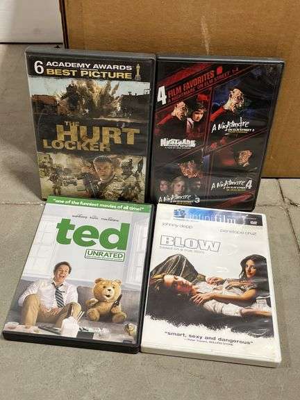 (3) PS4 Games, and various DVD movies - Albrecht Auction Service