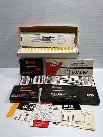 Reloading tools: Lee loaders 12, 16, 20, 410-Gauge kits and powder ...