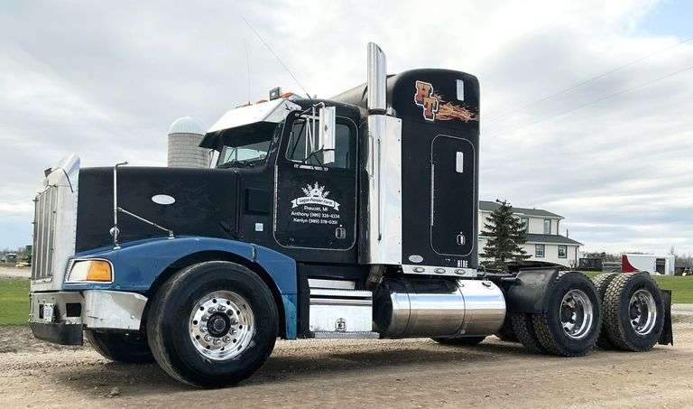 1994 Peterbilt 377 Semi Tractor, 3406 CAT Engine with the Electronic ...
