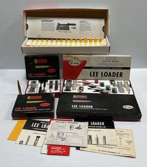 Reloading tools: Lee loaders 12, 16, 20, 410-Gauge kits and powder ...