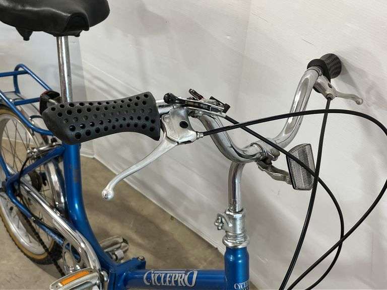 Cycle Pro 3-Speed fold up bicycle, made in England, messinger seat, 60 ...