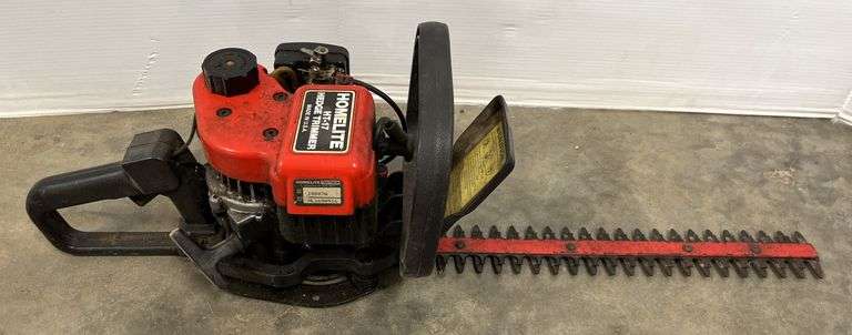 Homelite HT-17 gas hedge trimmer, with 16" blade, made in the USA, good ...