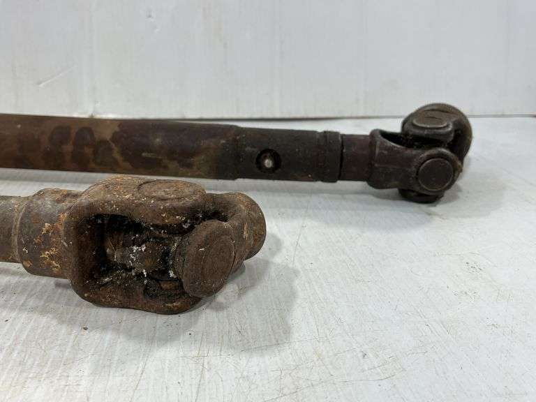 (2) Drive shafts for riding lawn mowers with universal joints, One- 30 ...