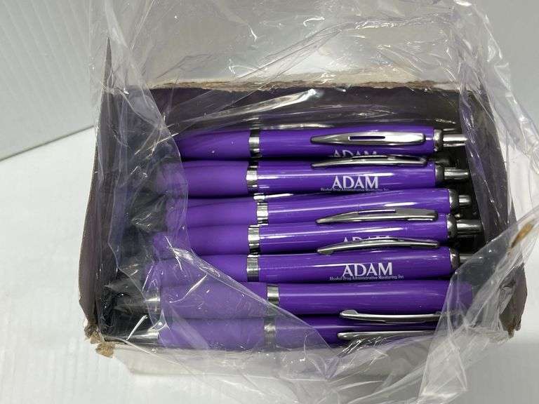 Purple ink pens - Albrecht Auction Service