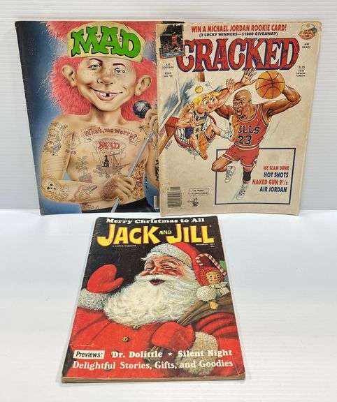 1992 Issue #310 of MAD Magazine; 1969 Issue #23 of Togetherness; 1967 ...