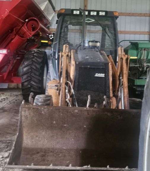 2003 Case 580 Super M Backhoe, (6048 Hours), FWA, Extendahoe, Good ...