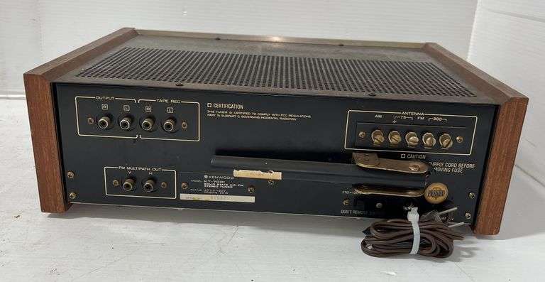 Kenwood KT-700I solid state AM/FM stereo tuner, great - Albrecht ...