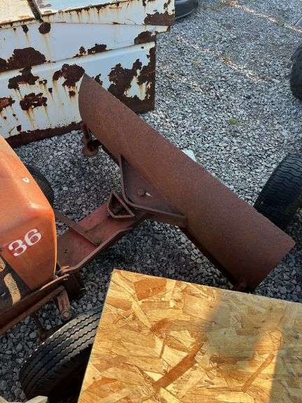 1961 Springfield garden tractor with 18 HP Kohler Command motor, ran ...