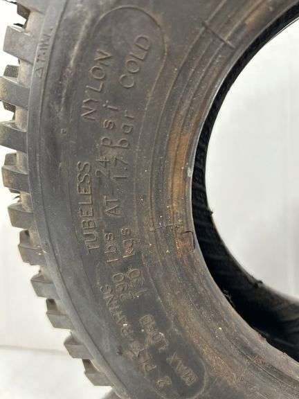 Pair of universal tires, fits lawn mowers, dollies, and more, 4.10/3.50 ...
