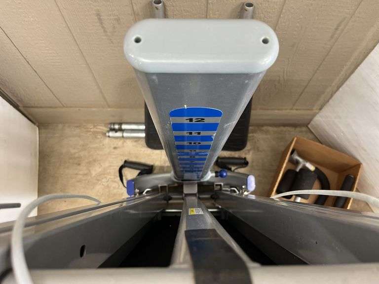 Total Gym exercise unit, Chuck Norris signature series model, heavy ...