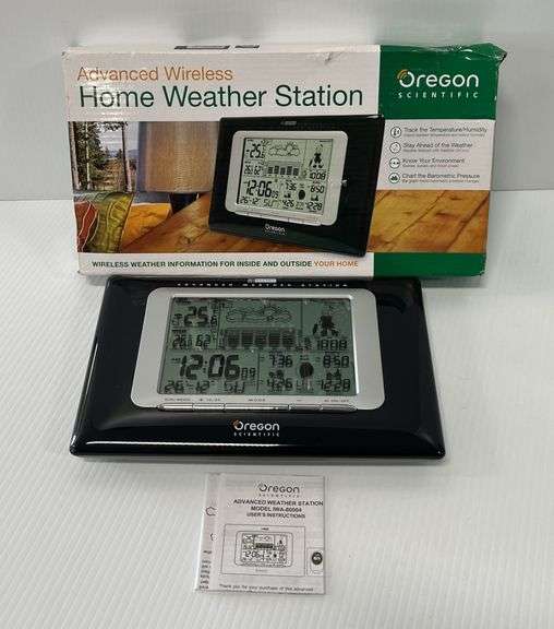 Oregon scientific advanced wireless home weather station, states ...