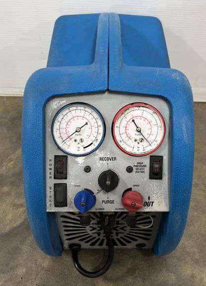 Promax air conditioning refrigerant recovery machine, 9"W x 19"D x 13"H ...