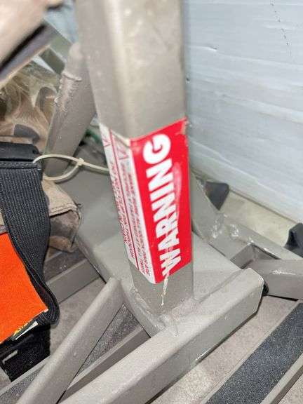 API Outdoors, climbing tree stand, complete, 24"W, used, good ...