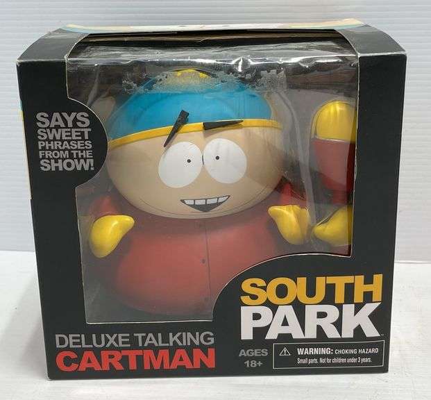 South Park Deluxe talking Cartman, NIB - Albrecht Auction Service