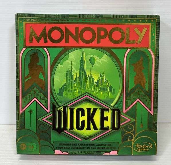 2024 Monopoly Wicked edition, unopened - Albrecht Auction Service