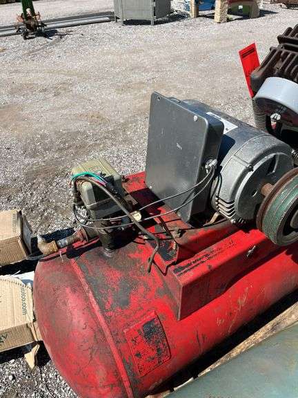 Par air compressor, model 50, serial no. A03124, 220V, single-phase, 5 ...