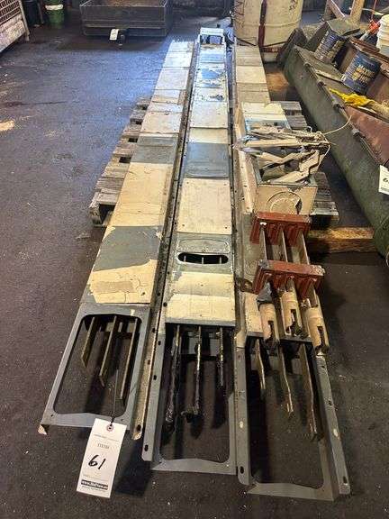 (3)-Three Leg Bus Bars (10' long) - Albrecht Auction Service