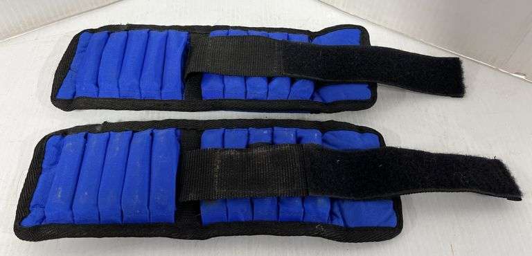 Adjustable ankle weights, each includes 10 removable bullet weights on ...