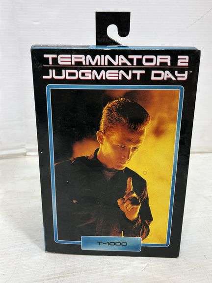 (2) Toys/movie figurines, includes: T-1000 from Terminator 2: Judgement ...