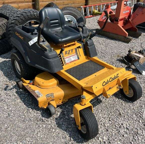 Cub Cadet RZT 50" zero-turn mower, (619 Hours), Kawasaki 22 HP engine ...