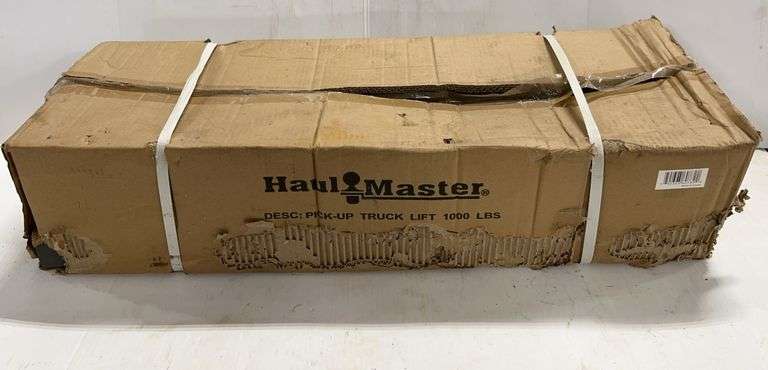 Pickup truck lift, Haul Master, Harbor Freight, 1,000 capacity, box- 31 ...
