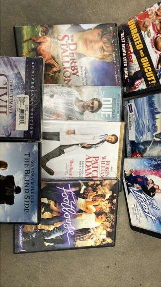 Over (60) Top Hits DVDs, used - Albrecht Auction Service