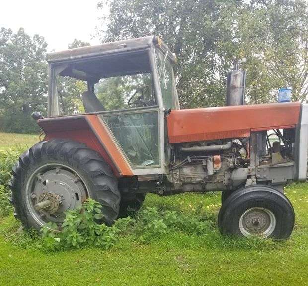 1979 Massey-Ferguson ROPS Tractor - Albrecht Auction Service