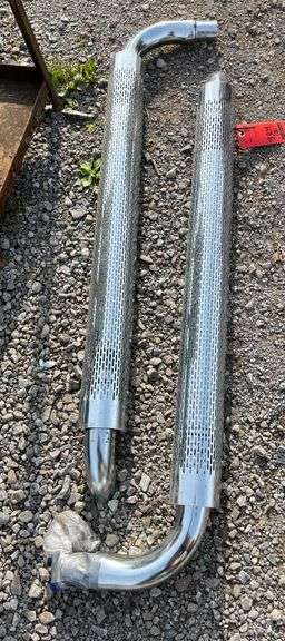 New stacks, or could be used as leg pipes, 46 1/4"H, never used ...