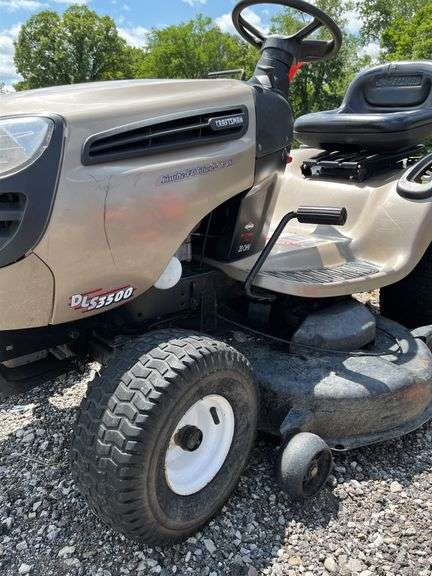 Craftsman DLS 3500 riding mower, Intek Plus 20 HP engine, runs, drives ...