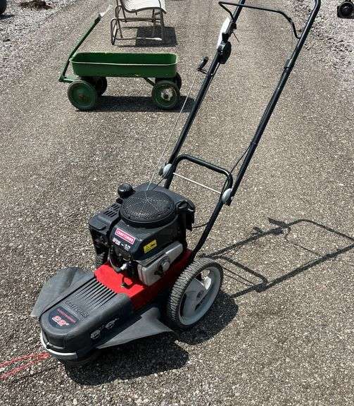 Craftsman wheeled trimmer, 22", last ran in the fall of 2024, 9 months ...