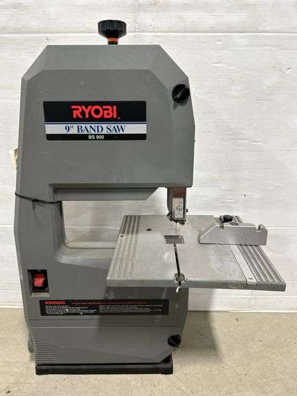 RYOBI 9" band saw, Model No. BS900, Serial No. 111834 0110, tilt table ...