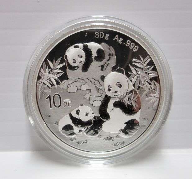 2025 Chinese silver panda coin, 30g, .999 AG in capsule - Albrecht ...
