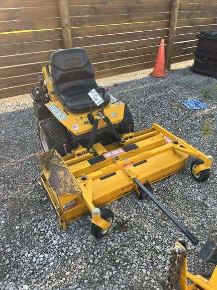 Walker riding mower, 56" deck, Kohler 18 HP engine, dual tail wheels ...
