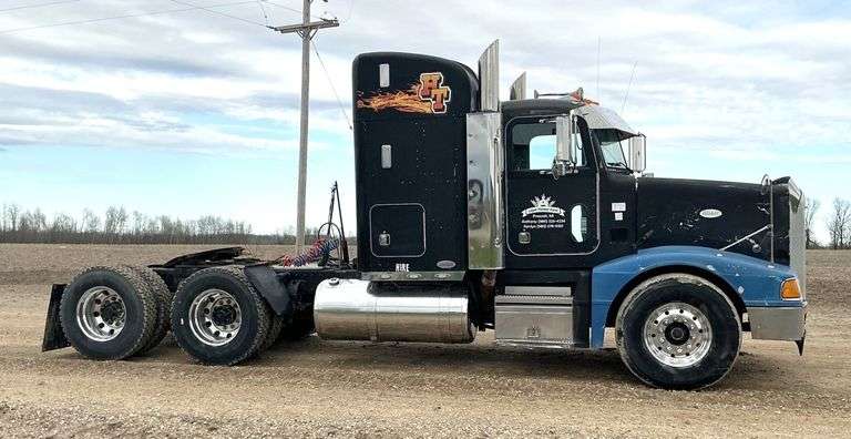 1994 Peterbilt 377 Semi Tractor, 3406 CAT Engine with the Electronic ...