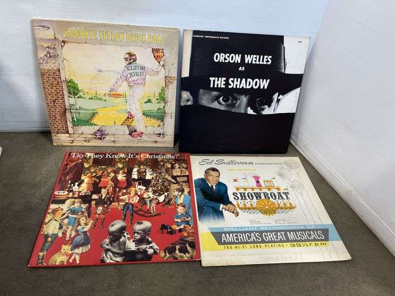 (50) Vinyl records, include: Elton John, Van Halen, Billy Idol, Eddie ...