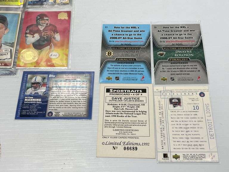 (800) Cards, stars: Rookies, inserts, packs, patch cards, good ...