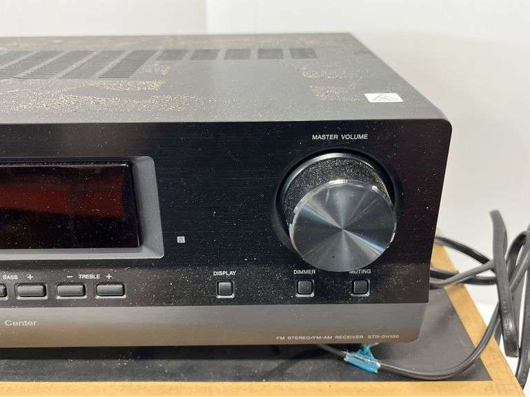 Sony 2-channel stereo/AM/FM receiver, STR-DH, 130-120V, 17 1/2"W x 9 3/ ...