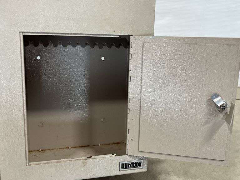 Drop box for keys, comes with the key; Sign, 10"W, have wear - Albrecht ...