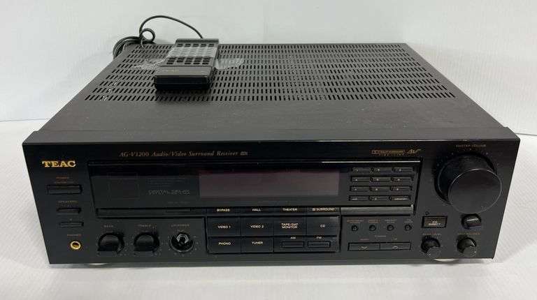 Teac AG-V1200 AV receiver digital surround sound home theater system ...