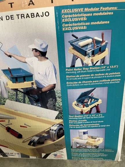 Tool Topper work station, used, great - Albrecht Auction Service